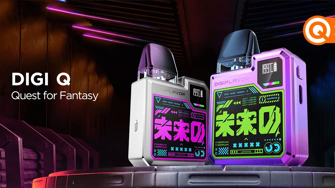 DigiFlavor Digi-Q Pod - YouTube