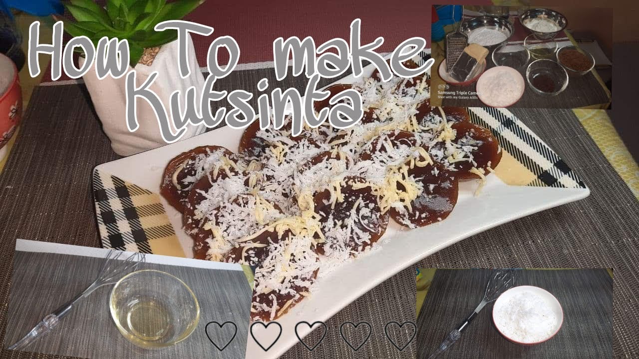 How to make kutsinta | vlog 001 - YouTube