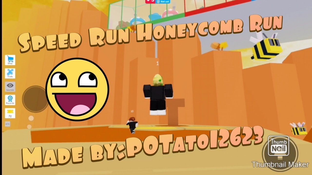Roblox - Speed Race // Map:Honeycomb Run // - YouTube