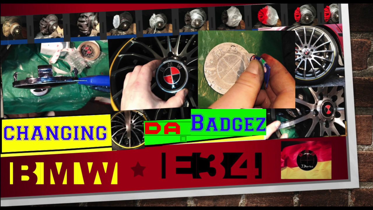 Putting on Custom Badges on 19" Tomason Wheels BMW Aftermarket Wheels ...