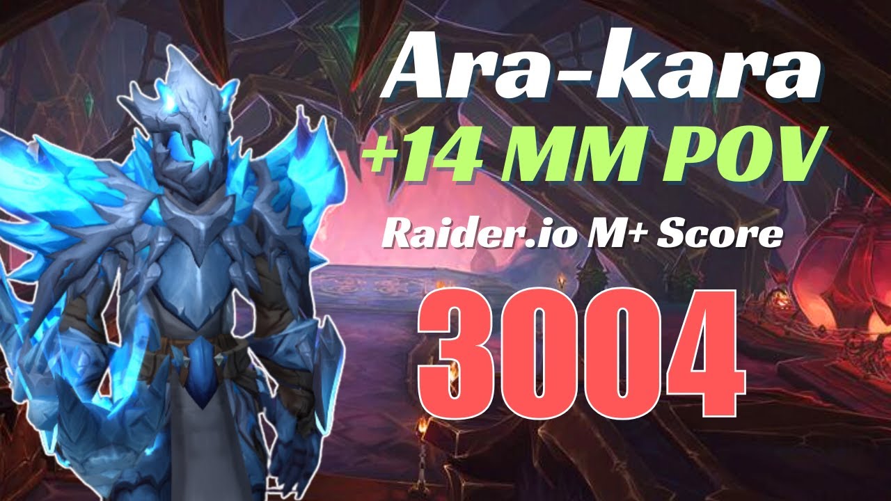 +14: Ara Kara MM Hunter | TWW SEASON 1 MYTHIC+ FULL POV RUN - YouTube