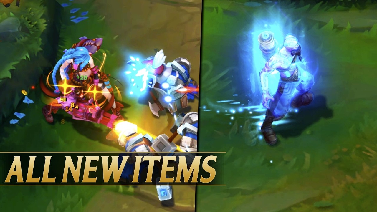 ALL NEW ITEMS GAMEPLAY - SEASON 2026 - League of Legends - YouTube