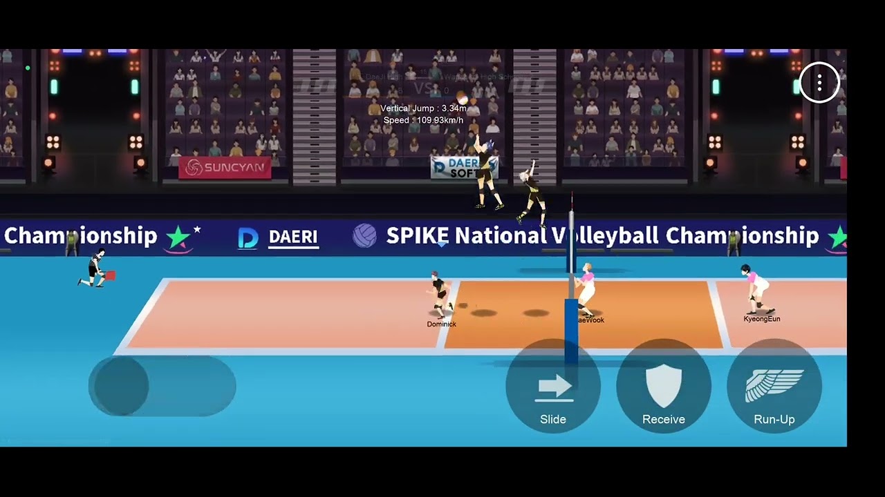 The spike playing tournament and winning game @ - YouTube