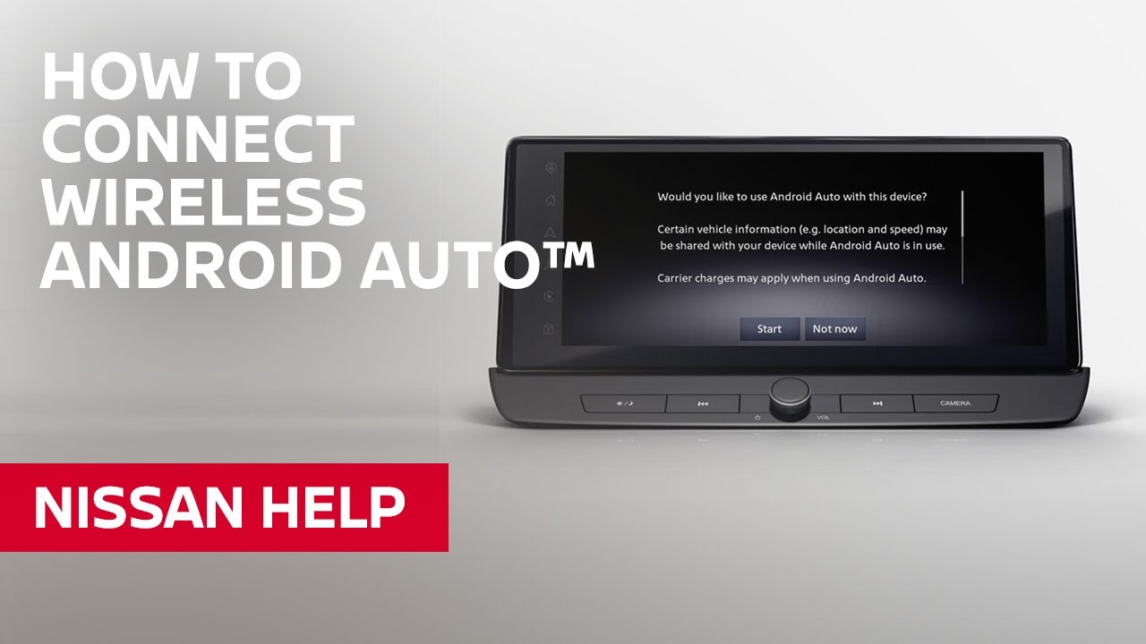 How to connect Wireless Android Auto™ to your Nissan - YouTube