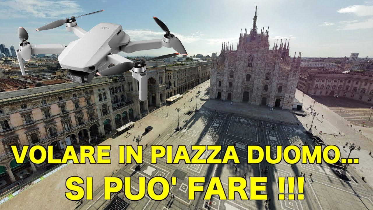 VOLARE IN PIAZZA DUOMO A MILANO SI PUO' FARE !!! GUARDA QUESTO VIDEO ...