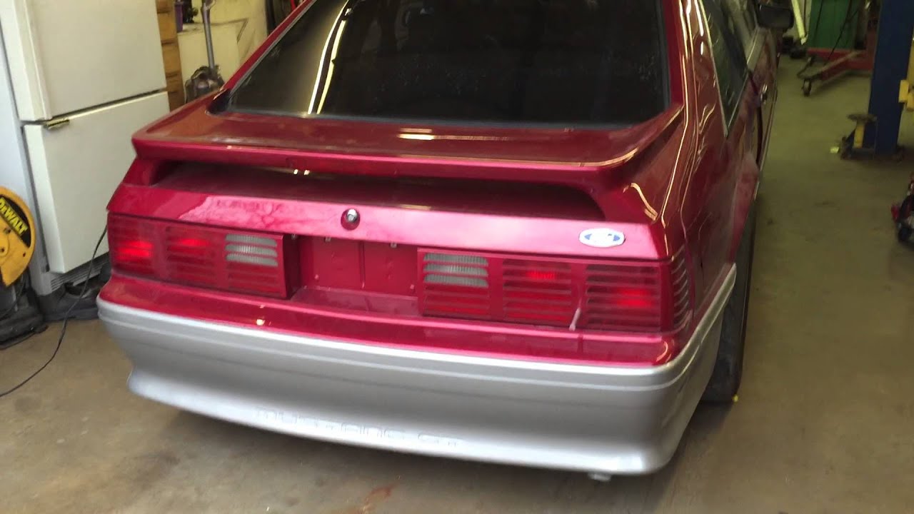 Fox body 347 with vortech strim - YouTube