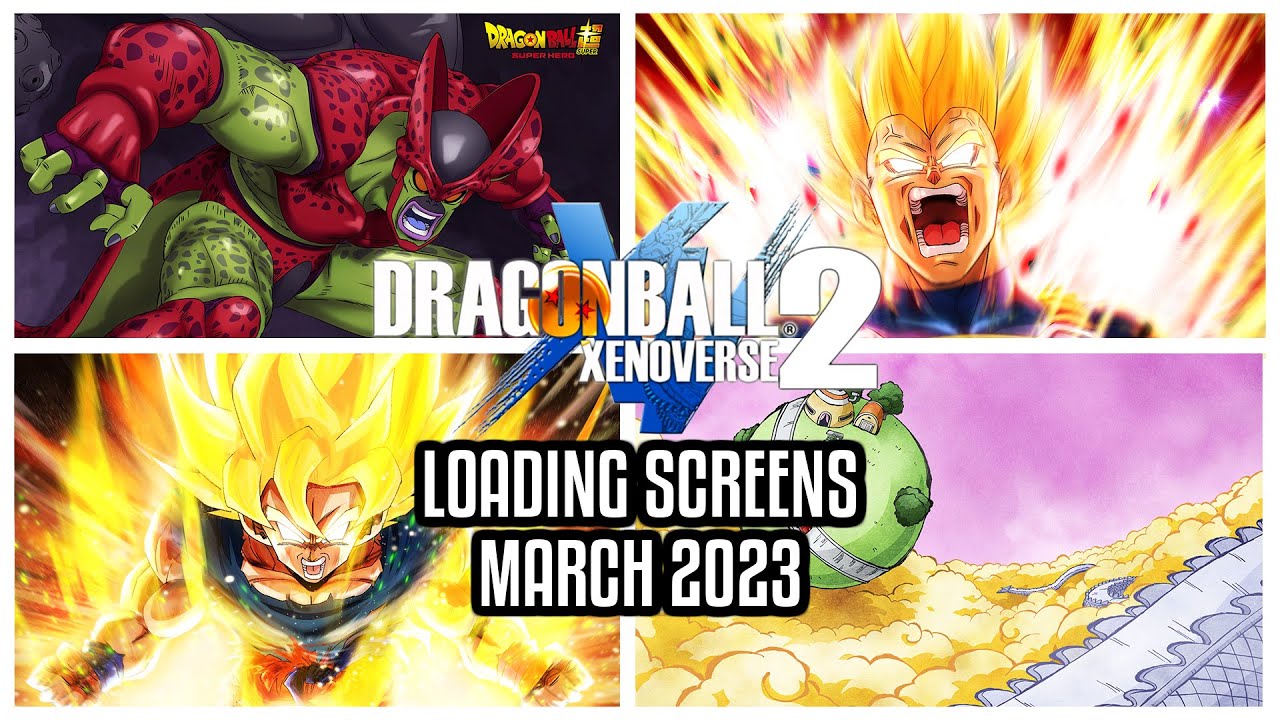 NEW Dragon Ball Xenoverse 2 FREE UPDATE LOADING SCREENS MARCH 2023 ...