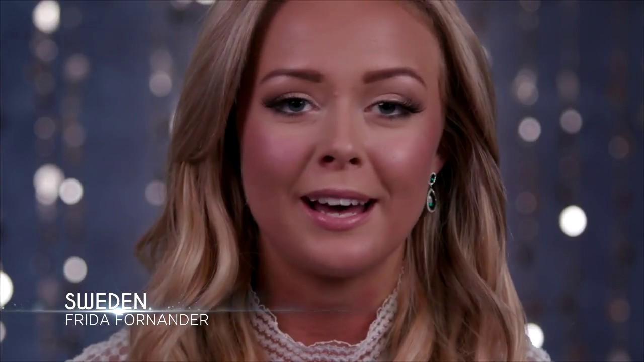 Meet Miss Universe Sweden 2017 Frida Fornander - YouTube