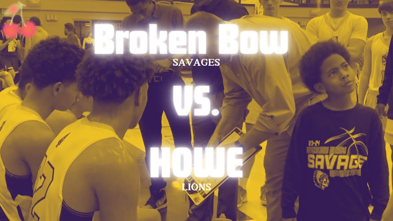 FRESHMAN Greydon Howell ERRUPTS for 45 | Broken Bow Savages VS Howe ...