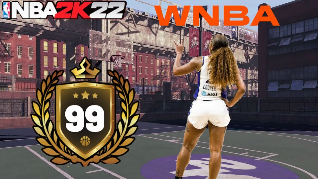 I hit 99 OVR on my FEMALE MYPLAYER in NBA 2K22... - YouTube