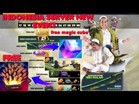 Indonesia Server Free Magic Cube And Incubator Voucher 🔥 ff indonesia ...