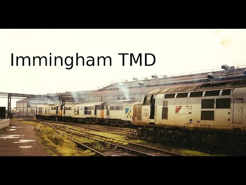 Immingham TMD - British Rail 1994 - YouTube