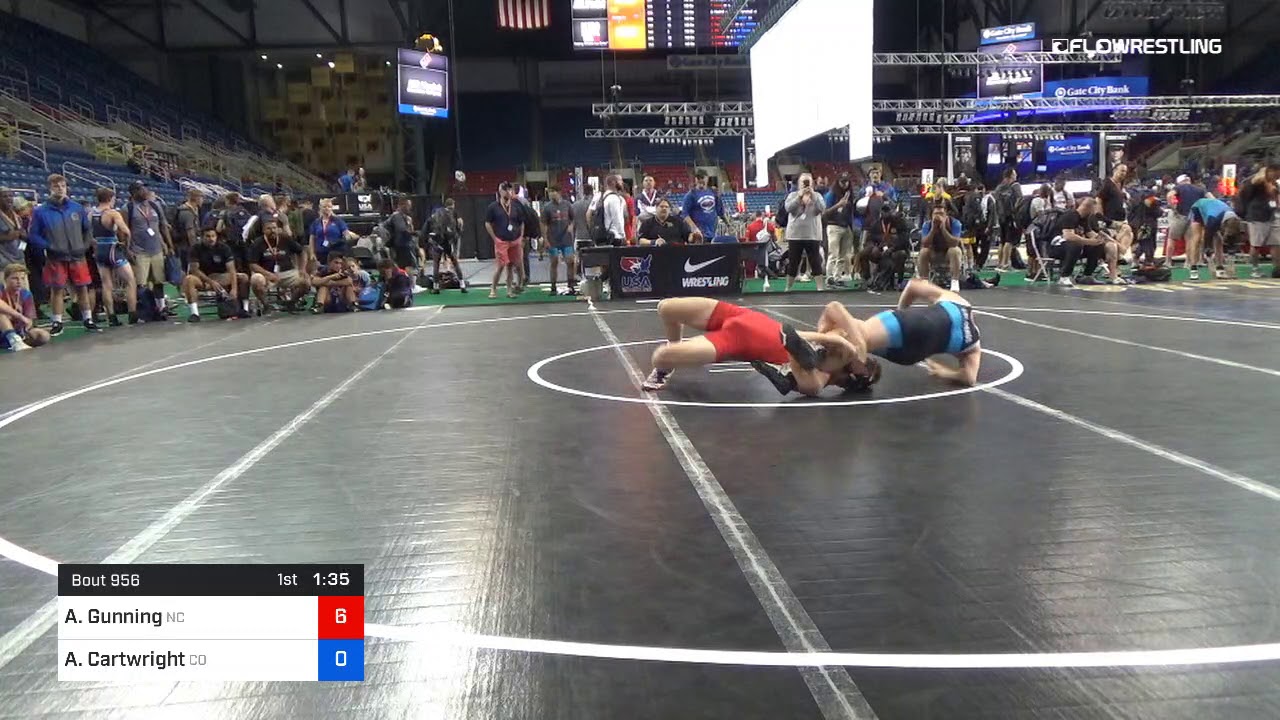 145 Lbs Cons 64 2 Alexander Gunning North Carolina Vs Aiden Cartwright ...