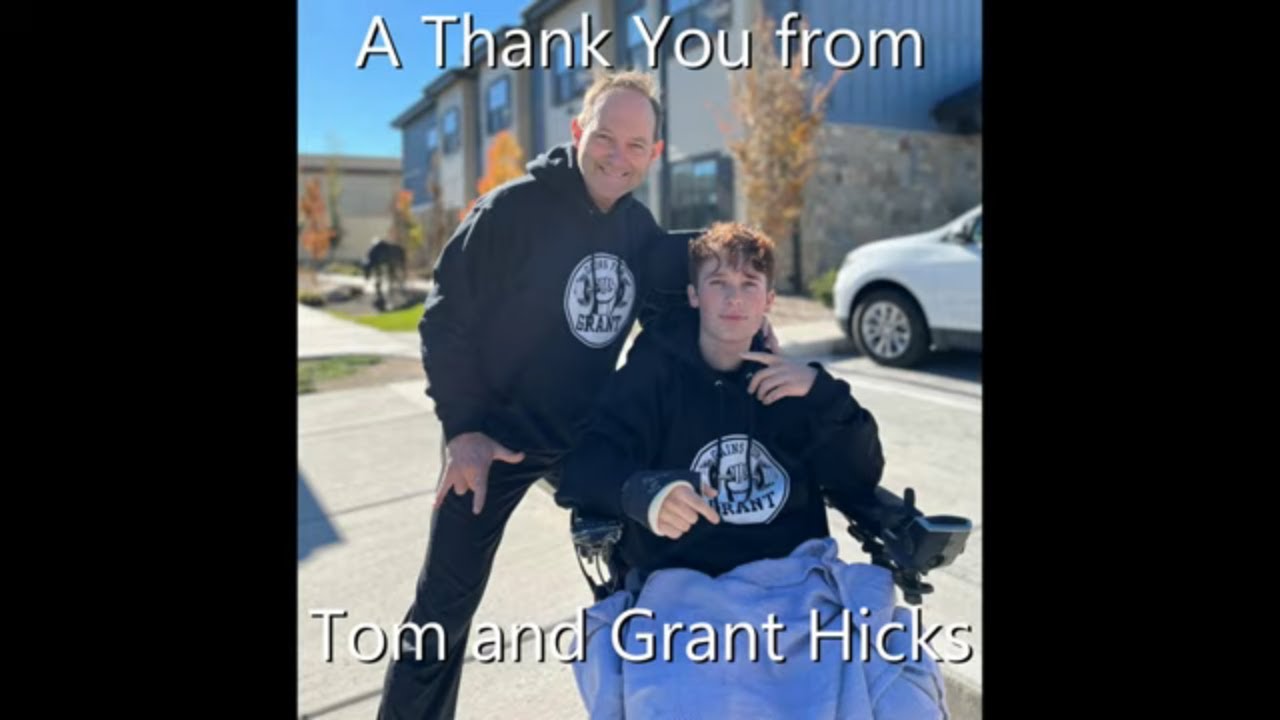 Thank You to the Dance Community from Grant and Tom Hicks - YouTube