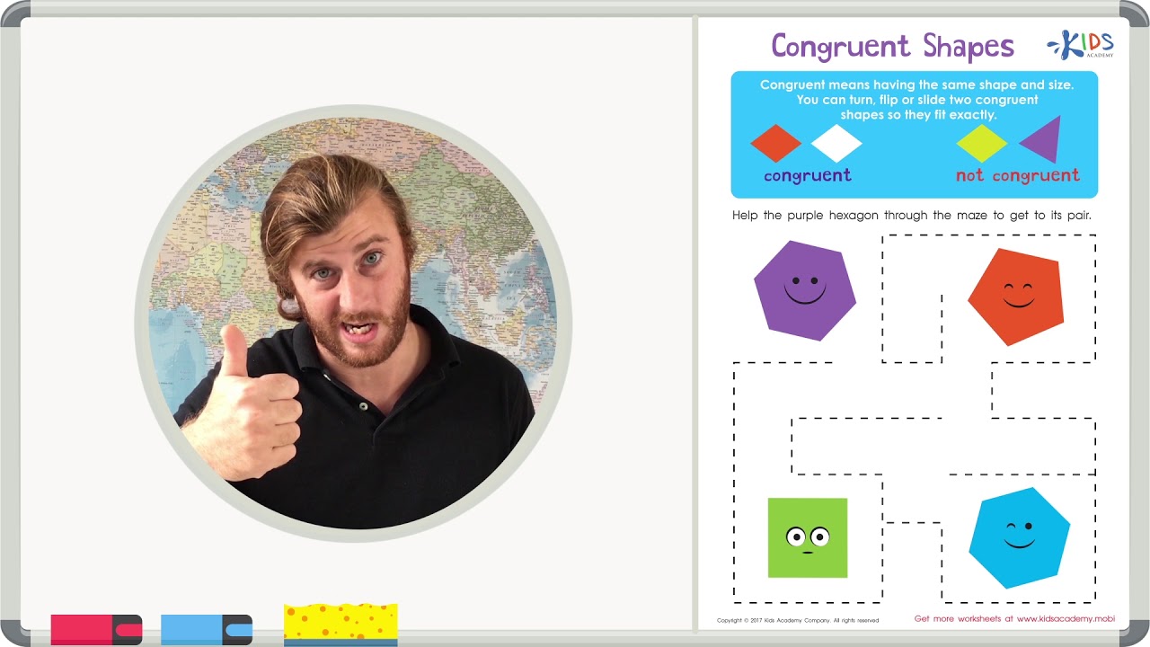 Congruent Shape Worksheets Congruence In Triangles (With Examples) For
