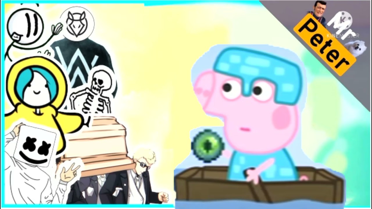 Ultramix - Minecraft Speedrunner Peppa Vs 4 Hunters Animation (Los ...