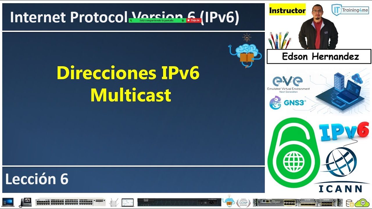 06 Direcciones IPv6 Multicast - YouTube