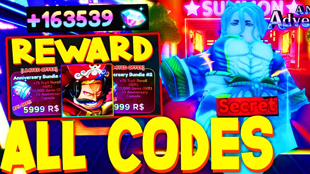 *NEW* ALL WORKING SUMMER CODES FOR ANIME ADVENTURES! ROBLOX ANIME ...