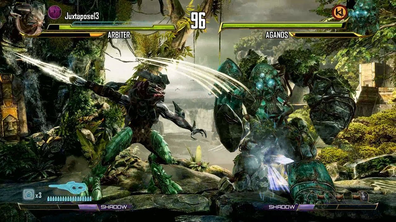 Arbiter vs Aganos Player vs CPU Hard Set 2 - YouTube