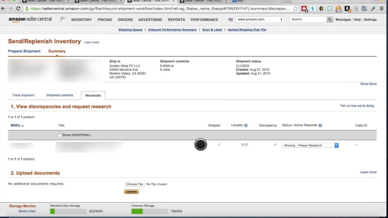 How To Easily Reconcile Inbound Amazon FBA Shipments & Get Reimbursed ...