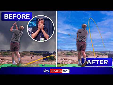 Can pro golfer fix amateur's swing in 3 shots?
