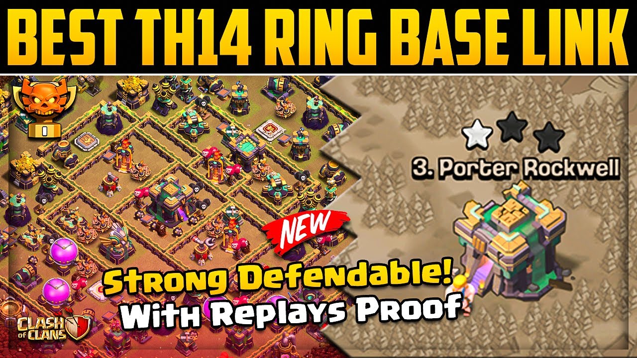 Strong Defendable! TH14 War Base Link With Reviews PROOF | Best TH14 ...