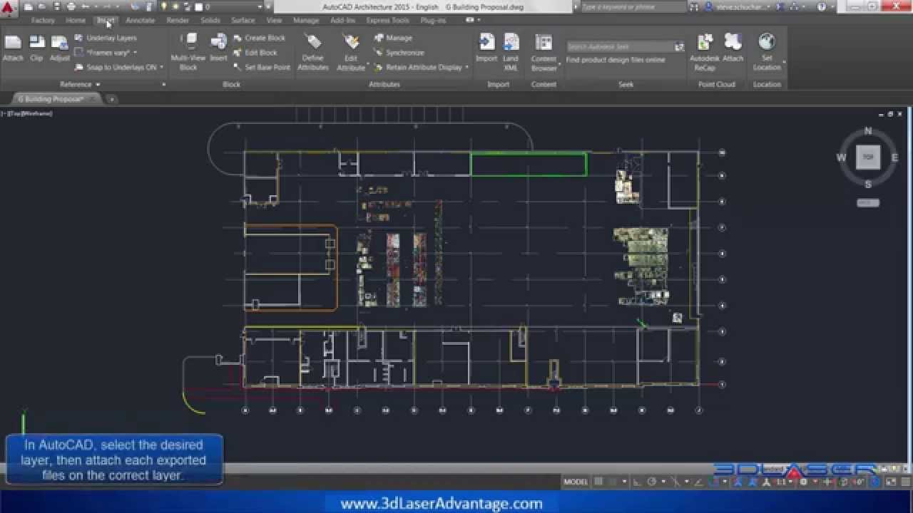 Using Point Cloud Data as CAD - YouTube