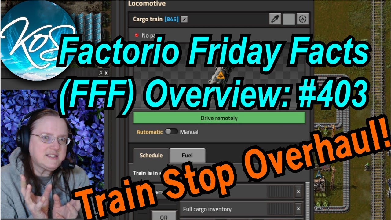 Factorio Friday Facts FFF #403 TRAIN STOPS IN FACTORIO 2 0 - YouTube