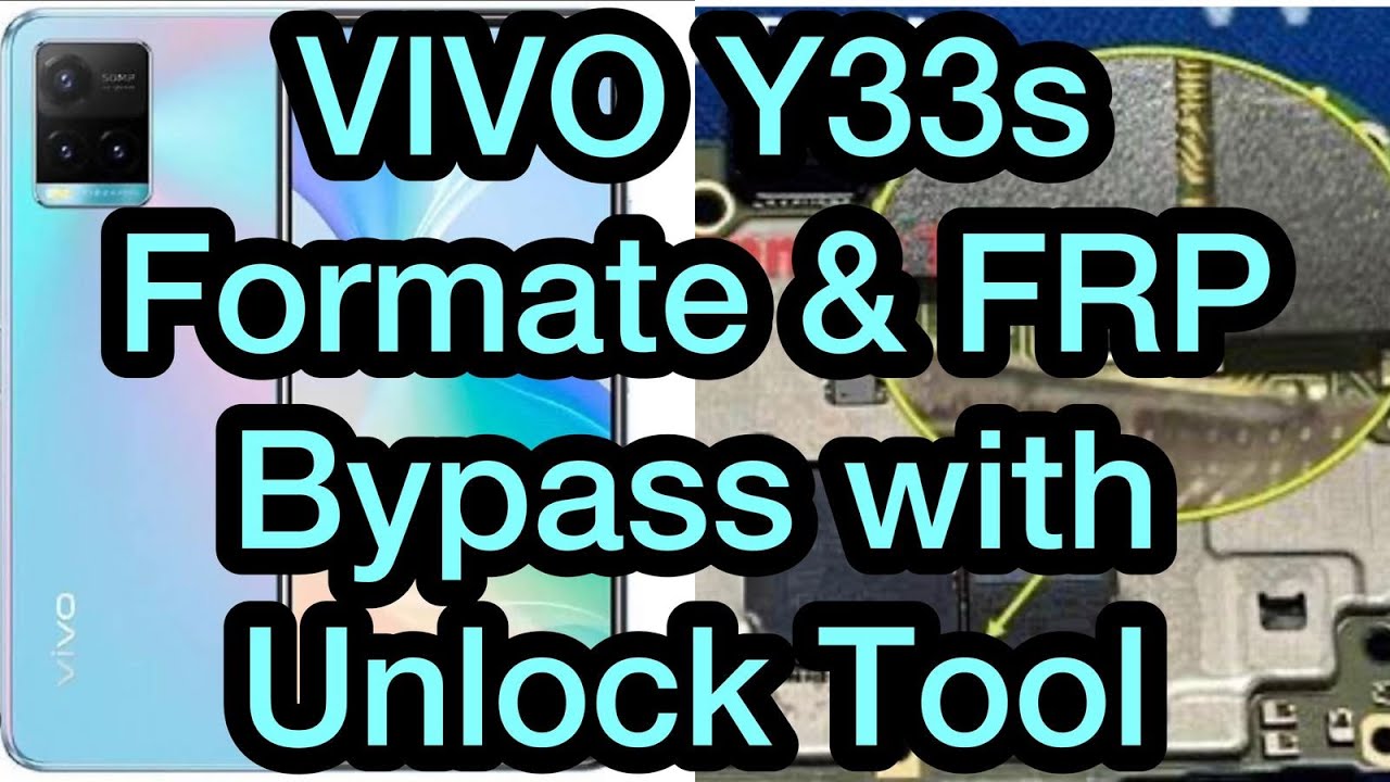 Vivo Y33S pin,pattern & frp reset done by unlock tool - YouTube