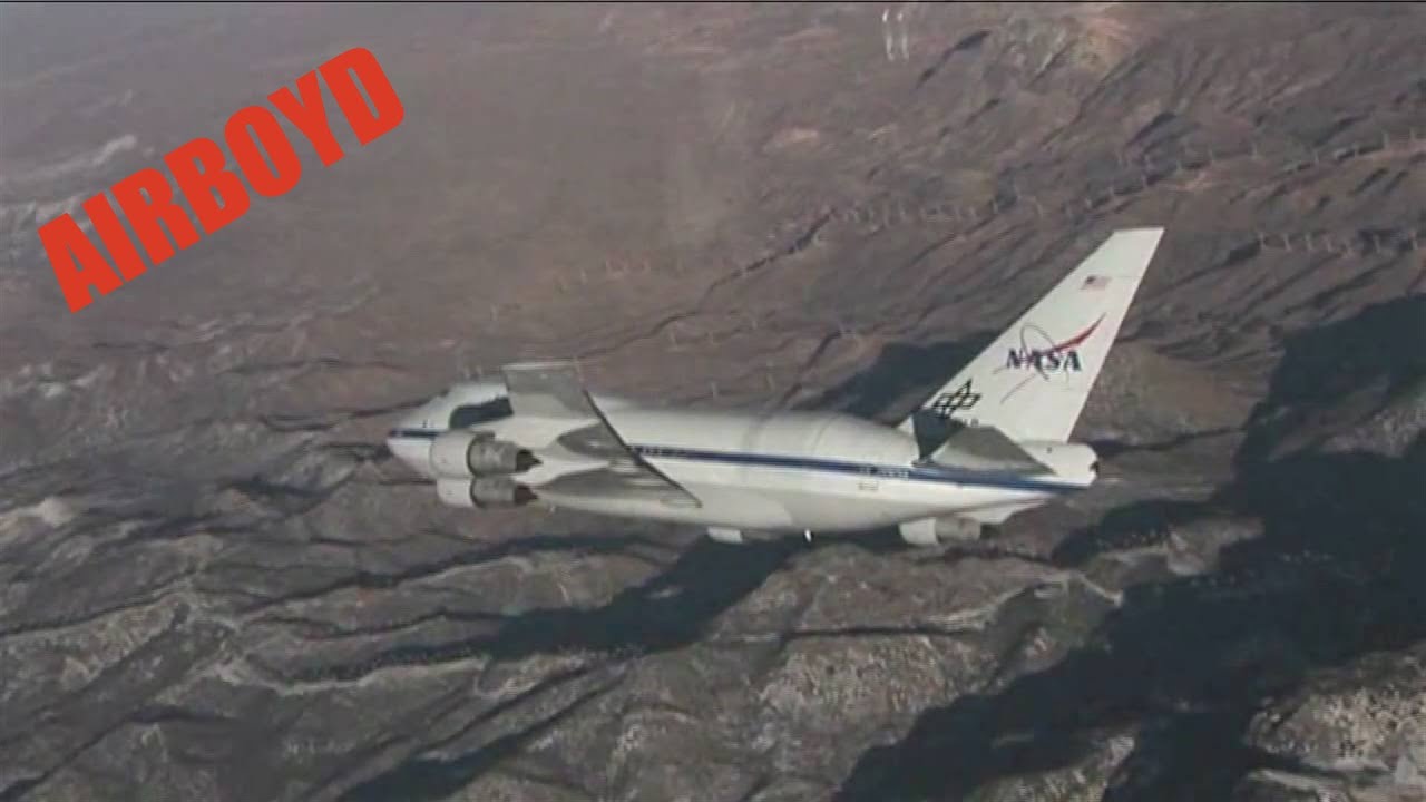 NASA Boeing 747SP Flying Observatory Resumes Test Flights - YouTube