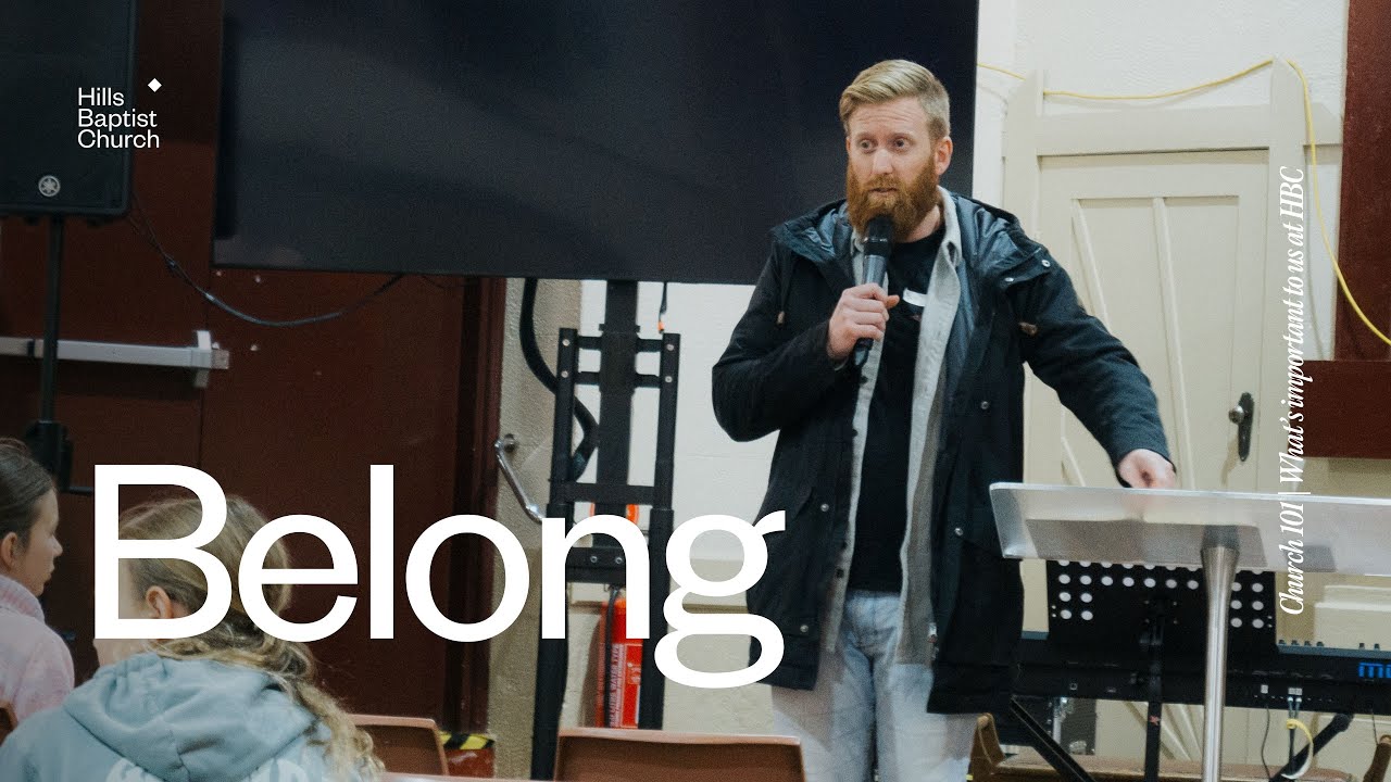 Belong | Tony Watts - YouTube