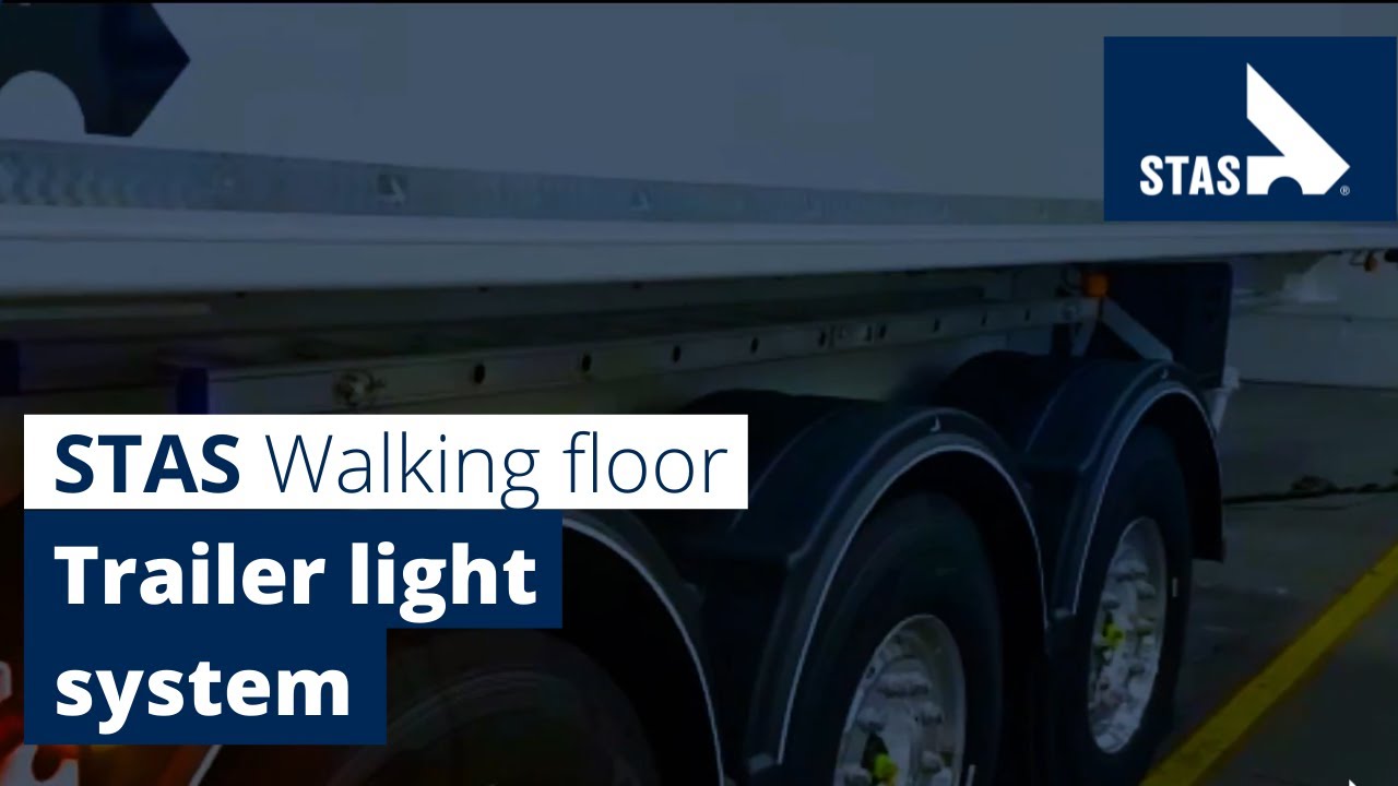 Trailer light system by STAS - STAS TRAILERS - YouTube