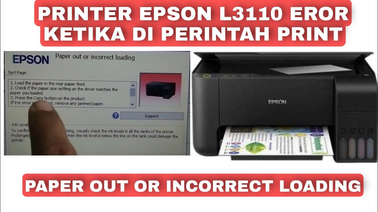 PRINTER EPSON L3110 PAPER OUT OR INCORRECT LOADING YouTube printer-epson-l3110-paper-out-or-incorrect-loading-youtube