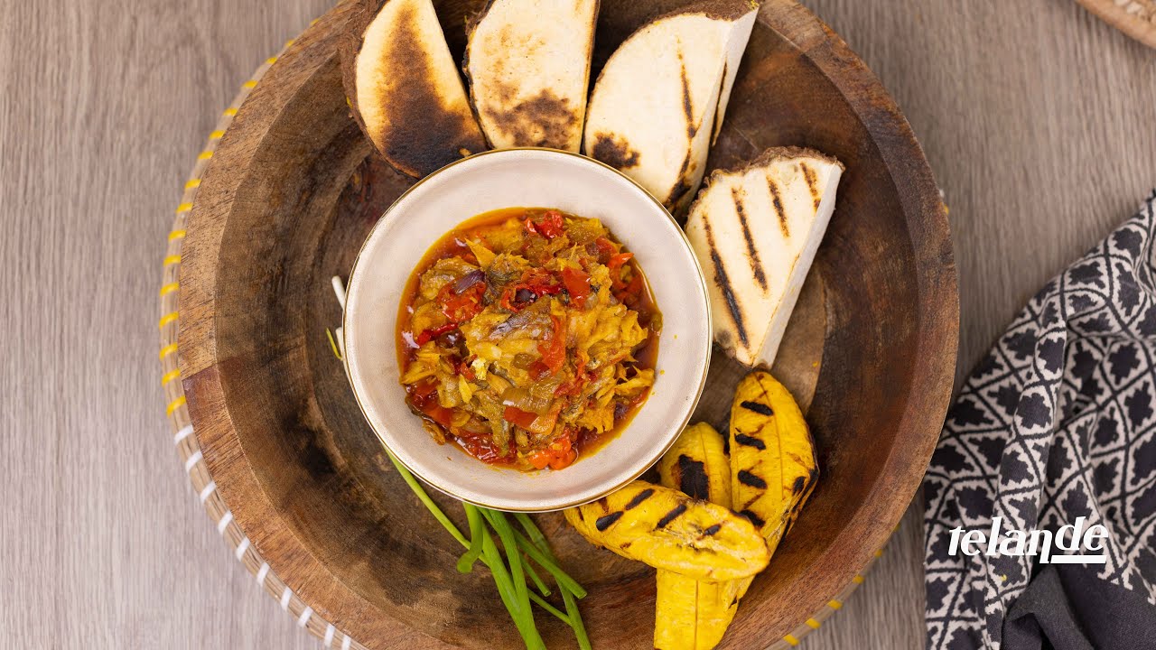 Spicy Koobi Stew With Roasted Yam & Plantain - YouTube