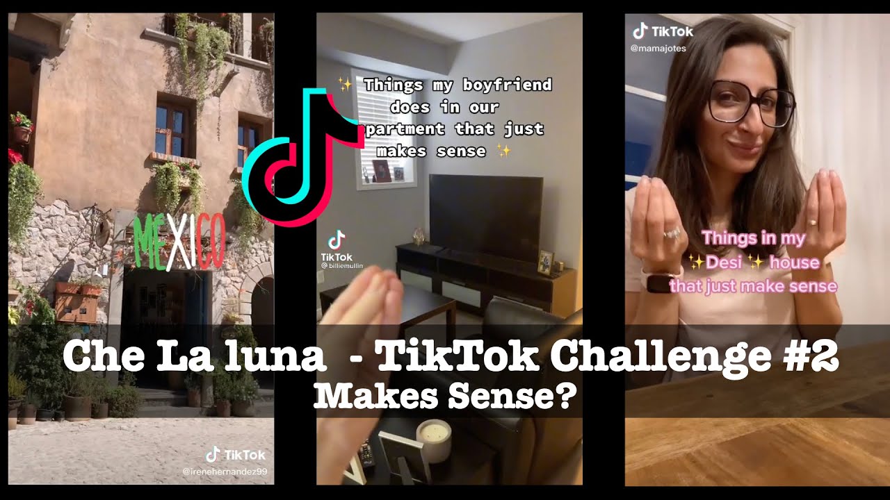 Chela luna - TikTok Challenge #2 - Things that just make sense? - YouTube