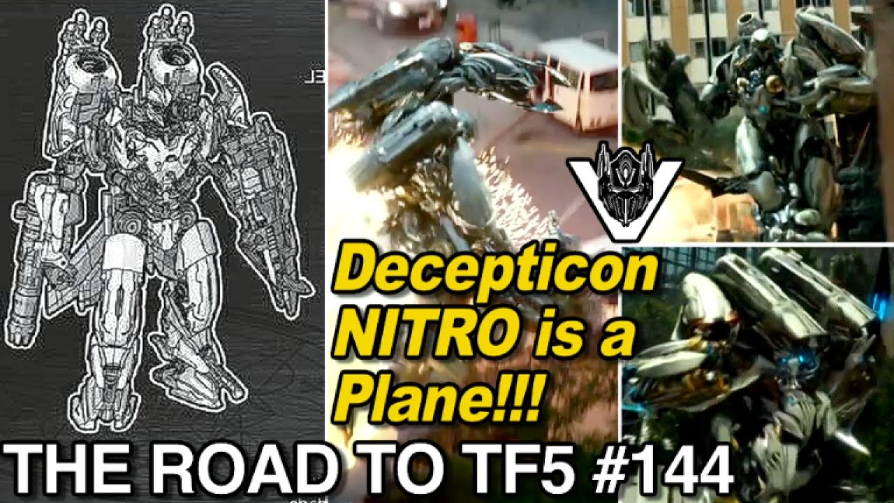 Decepticon Nitro is a plane!! - [THE ROAD TO TF5 #144] - YouTube