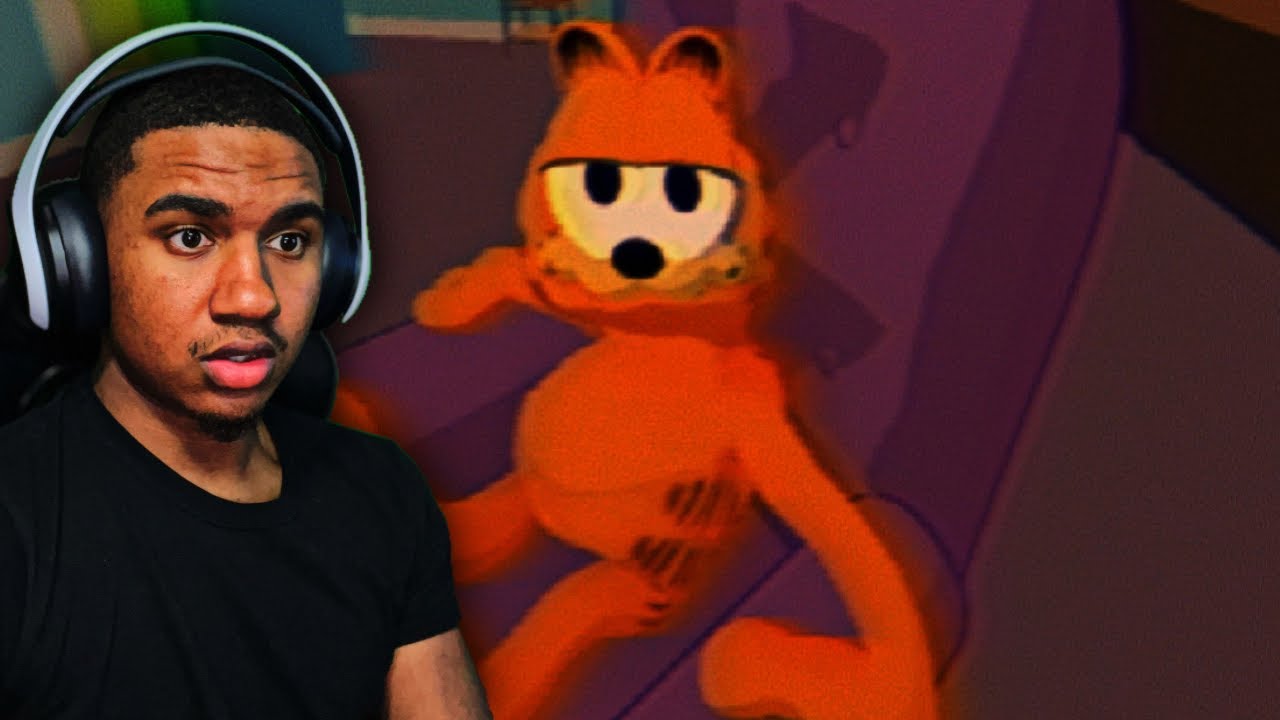 This Garfield HORROR Game Is WEIRD!! | THE LAST MONDAY - YouTube