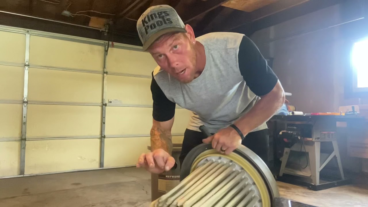 How to tear apart and clean an EC65 and/or EC75 Hayward Filter - YouTube