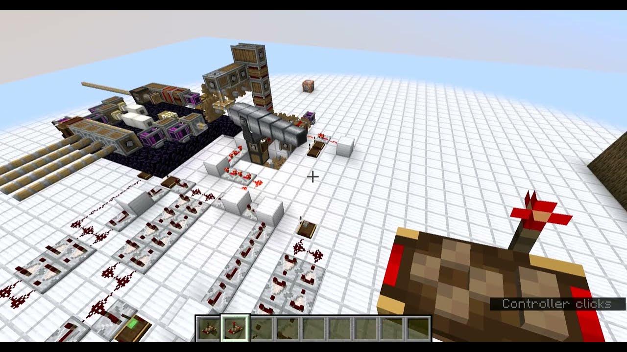 Minecraft Create Mod: Automatic Cannon - YouTube