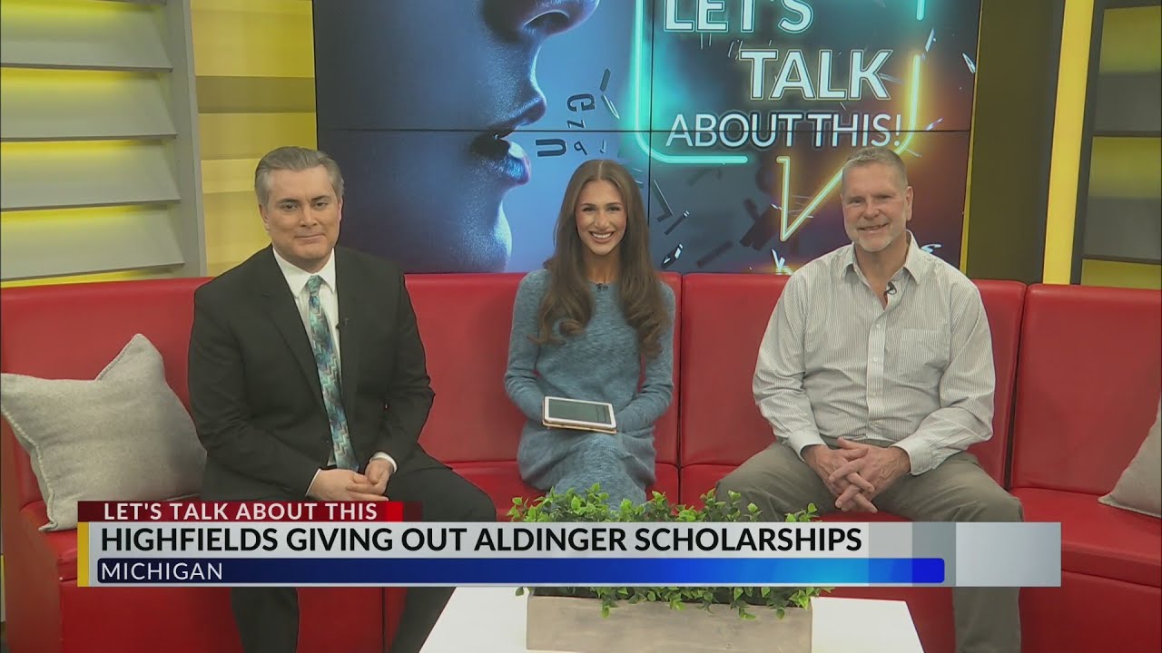 Highfields now accepting 'Aldinger Scholarship' applications - YouTube