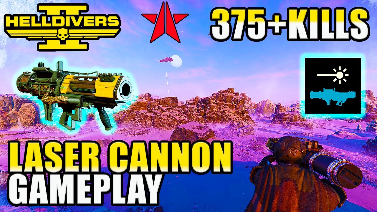 Helldivers 2 - *AGGRESSIVE* Laser Cannon Gameplay Vs. Automatons!! (Super Helldive) (All Clear ...