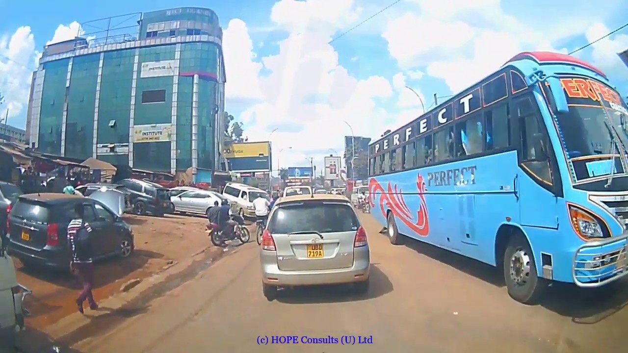 Kampala drive from Kubbiri to Kyanja via Kyebando and Bhahai - YouTube