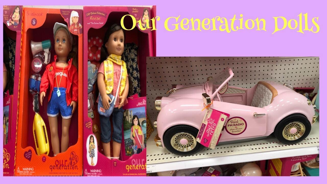 HUGE SELECTION OF OUR GENERATION DOLLS @ TARGET STORE | COME AND SHOP ...