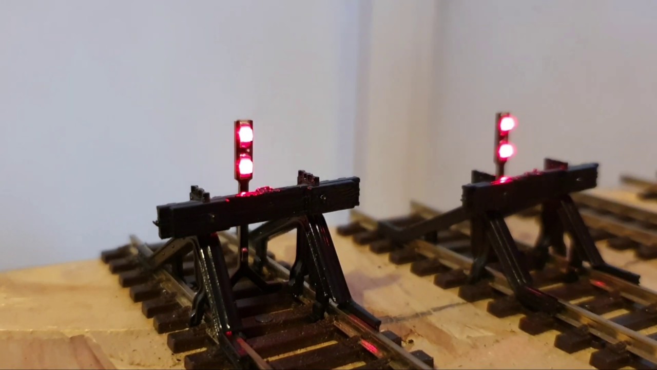 Review of train-tech BL1 oo/ho Red Buffer Light - YouTube