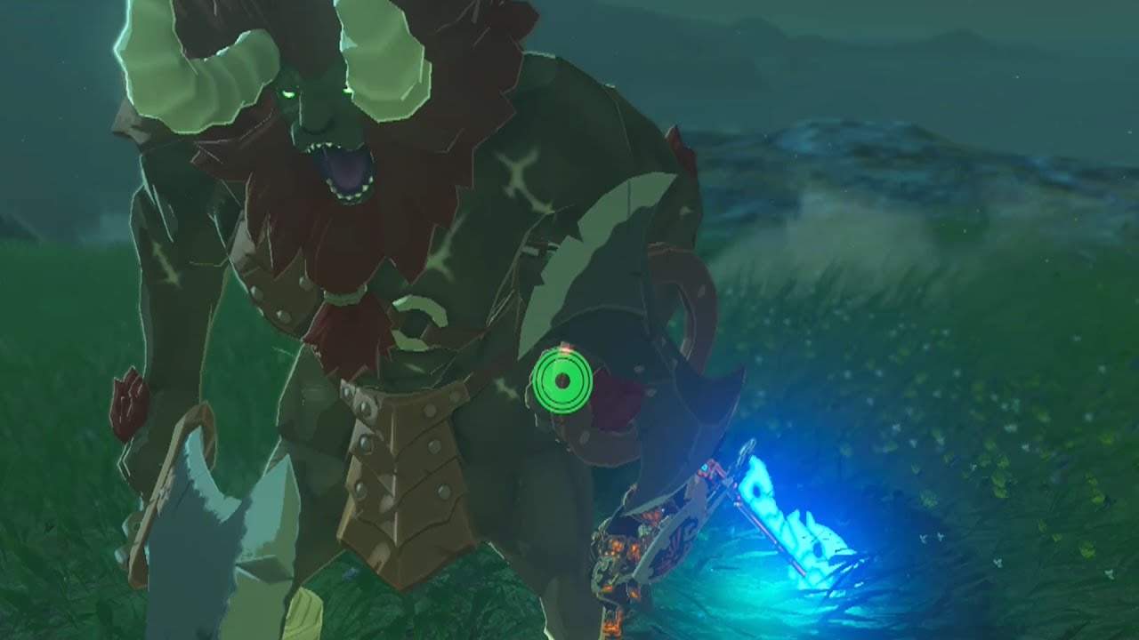 Red Lynel Kill in 5 Seconds - Zelda Breath of the Wild - YouTube