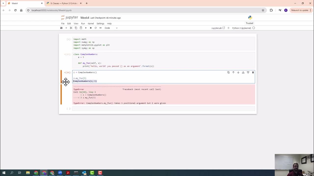 Week 4 - Classes in Python: Objects - YouTube