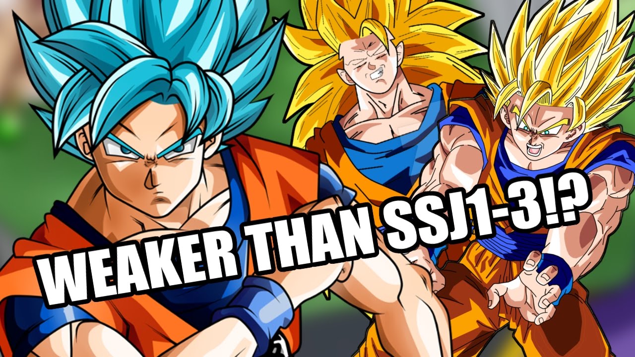 Has Goku Been Making Super Saiyan Blue WEAK!? - Dragon Ball Super - YouTube