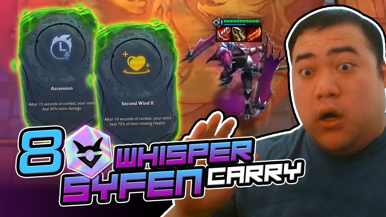 6 Whisper Syfen Carry with the Best Stall Augments - YouTube