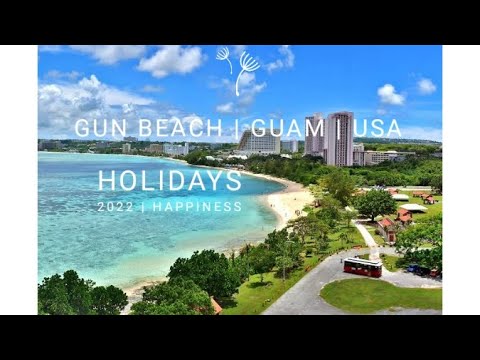 GUN BEACH: THE BEST WHITE SAND BEACH IN GUAM USA - YouTube
