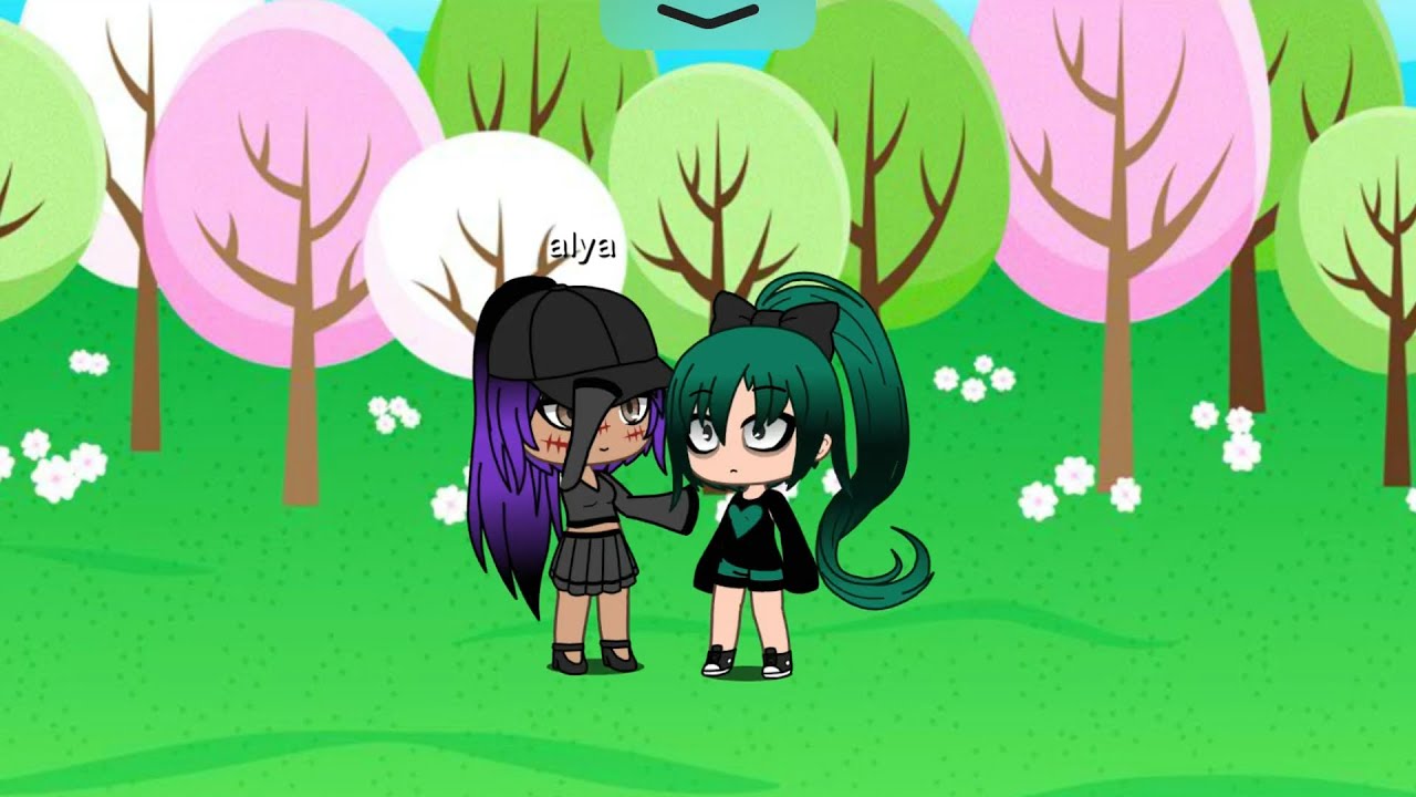 Mlb gacha glow ups mari vs alya - YouTube